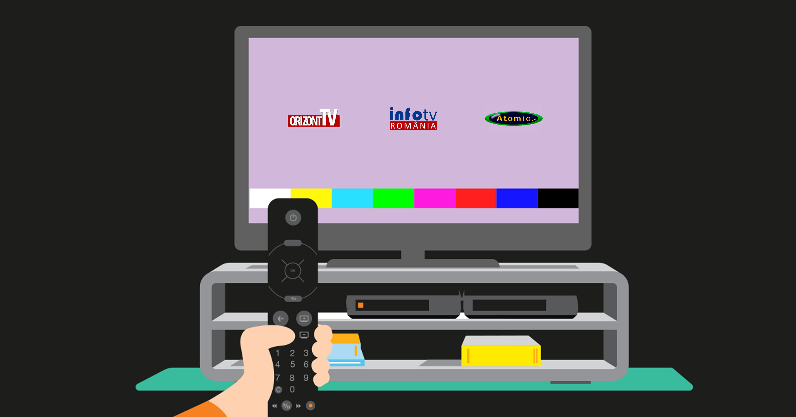 Orizont TV HD, Atomic TV HD și Info TV Romania HD în grila Orange TV Acasă